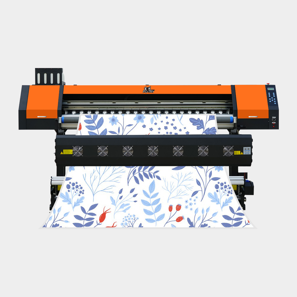 Sublimation Printer with 2/3/4 Print Heads-po-try