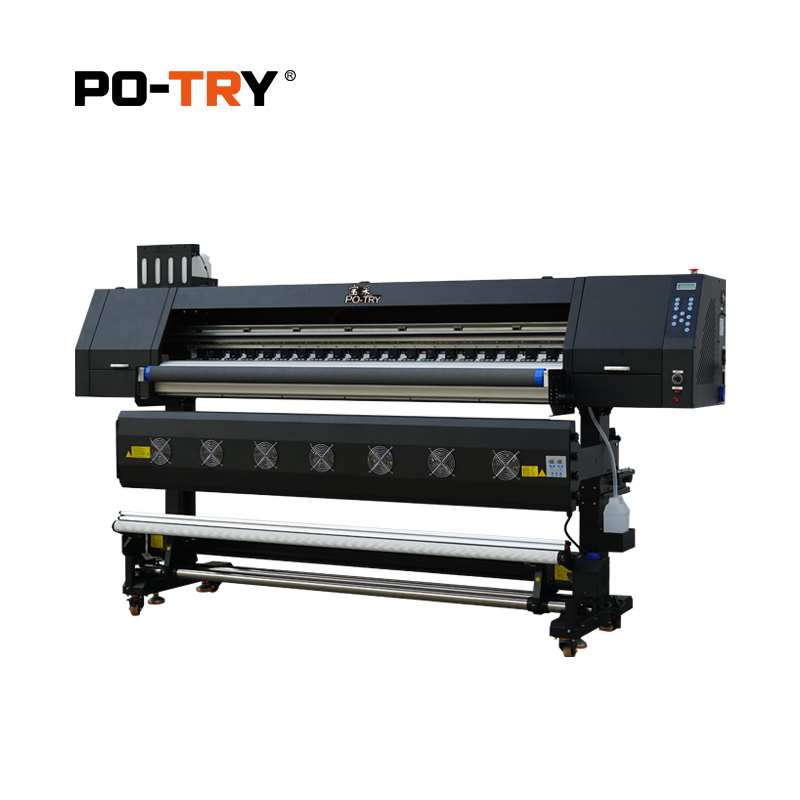 Sublimation Printer with 2/3/4 Print Heads-po-try