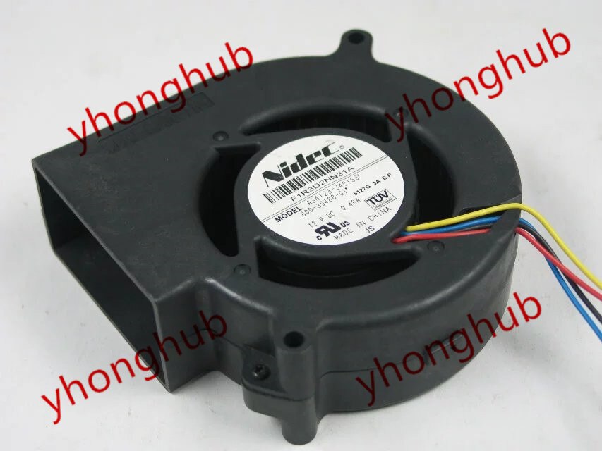 NIDEC A34123-34CIS3 DC 12V 0.46A Server Cooling Fan,Nidec-Server Fan