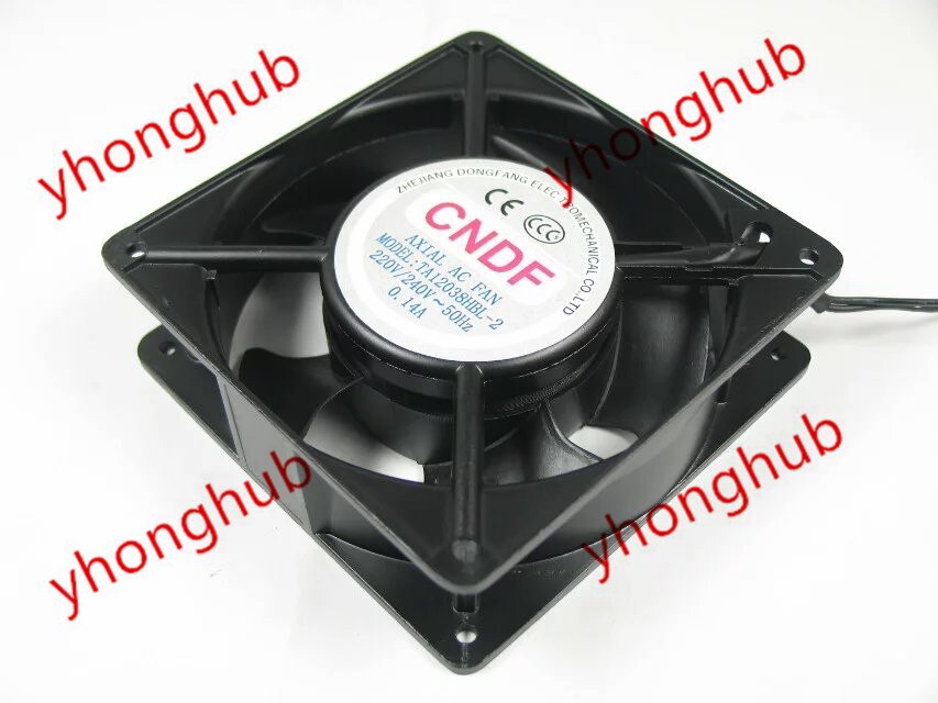 CNDF TA12038HBL-2 AC 220V 0.14A 120x120x38mm Server Cooling Fan,CNDF-Server Fan