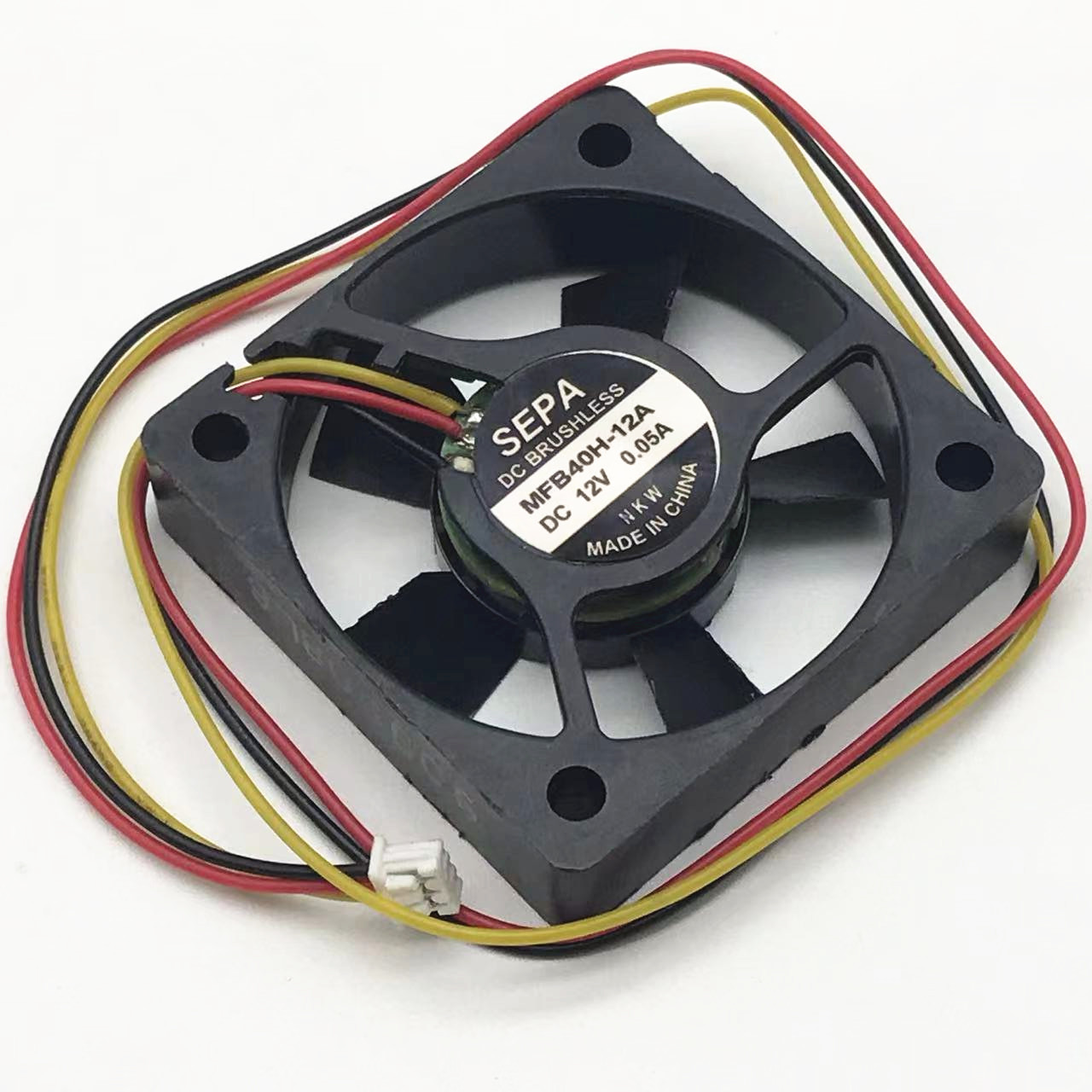 SEPA MFB40H-12A DC 12V 0.05A 40x40x7mm 3-Wire Server Square Fan,SEPA-Server Fan