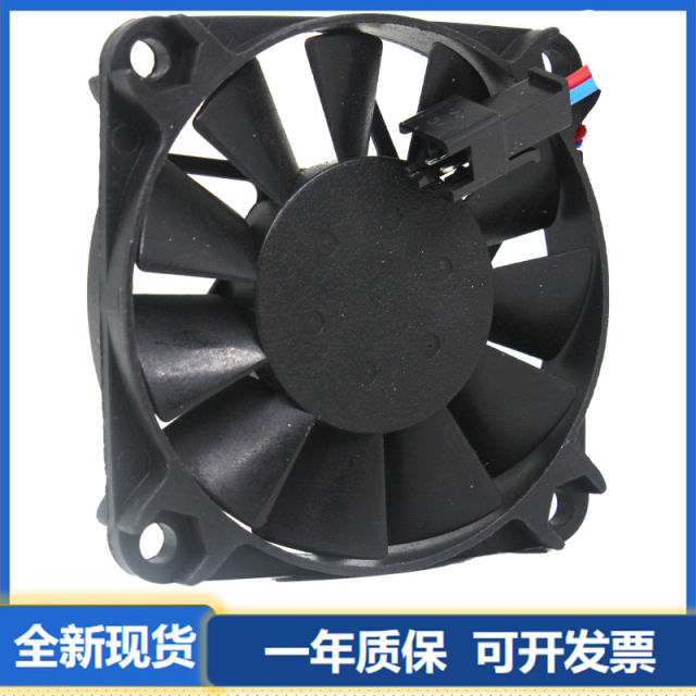 ICFAN E232190 0610-24 DC 24V 0.08A 60x60x10mm 2-Wire Server Cooling Fan