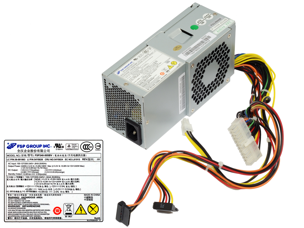 FSP Group Inc FSP240-50SBV Server Power Supply 240W