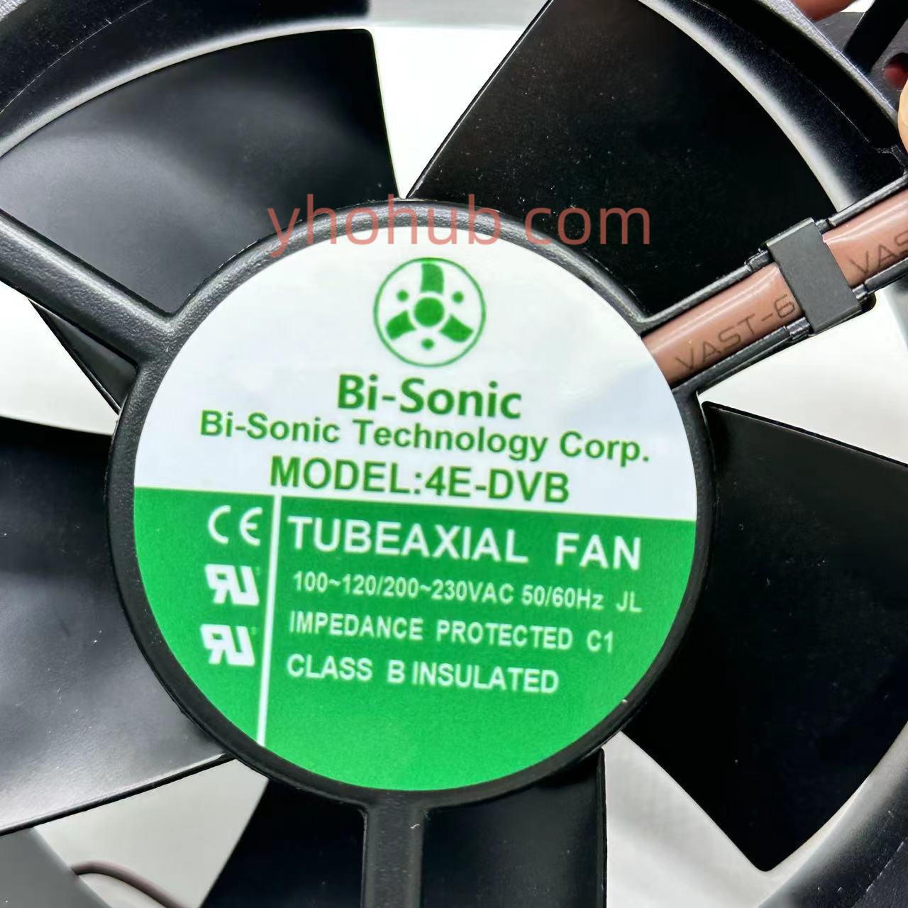 Bi-Sonic 4E-DVB-1 4E-DVB AC 200V 120x120x38mm Server Cooling Fan