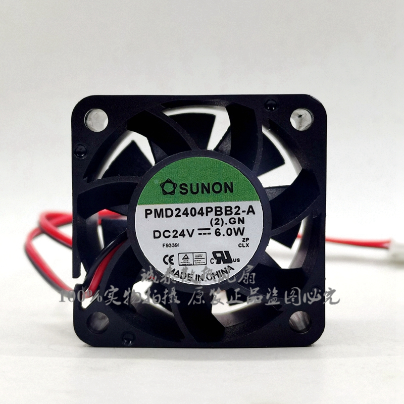 SUNON PMD2404PBB2-A DC 24V 40x40x28mm 2-Wire Server Cooling Fan
