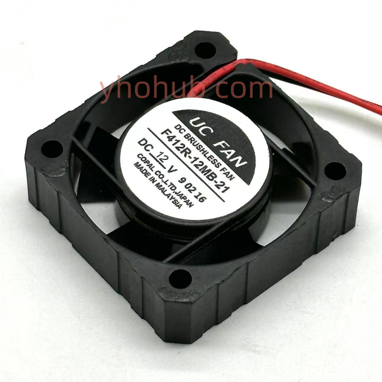 UC FAN F412R-12MB-21 DC 12V 40x40x12mm 2-Wire Server Cooling Fan