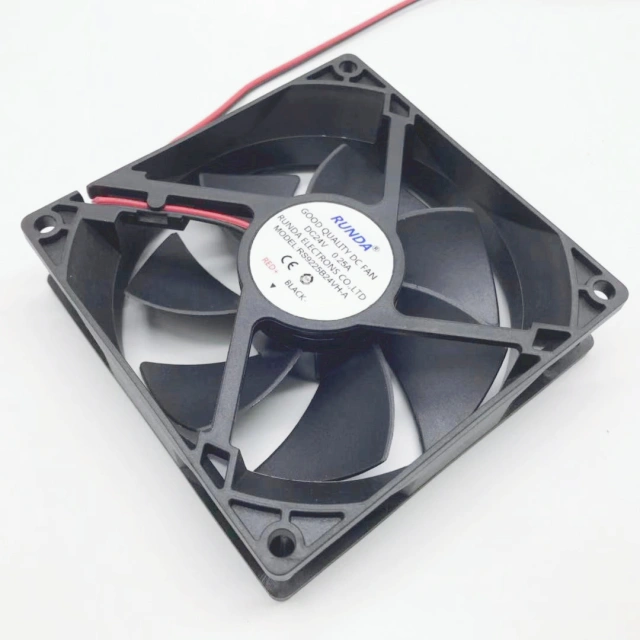 RUNDA RS9225B24VH-A DC 24V 0.25A 90x90x25mm 2-Wire Server Cooling Fan ...