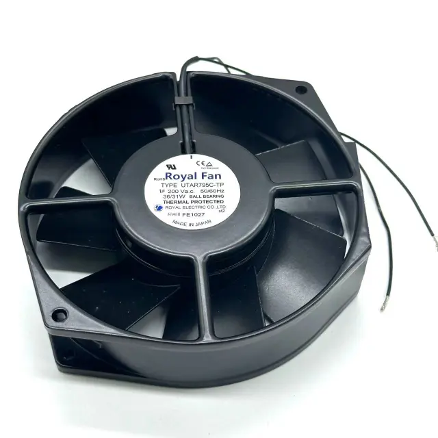Royal Fan UTAR795C-TP AC 200V 36/31W 172x151x38mm 2-Wire Server Cooling ...