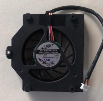 ADDA AB0612UB-PB3 Q200 DC 12V 0.35A 4-Wire Server Cooling Fan, ADDA ...