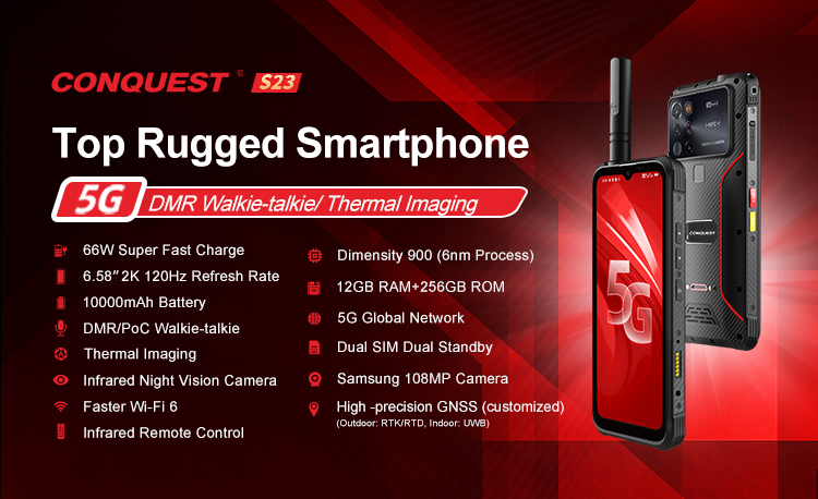 CONQUEST | Rugged Smartphone | Explosion proof phone