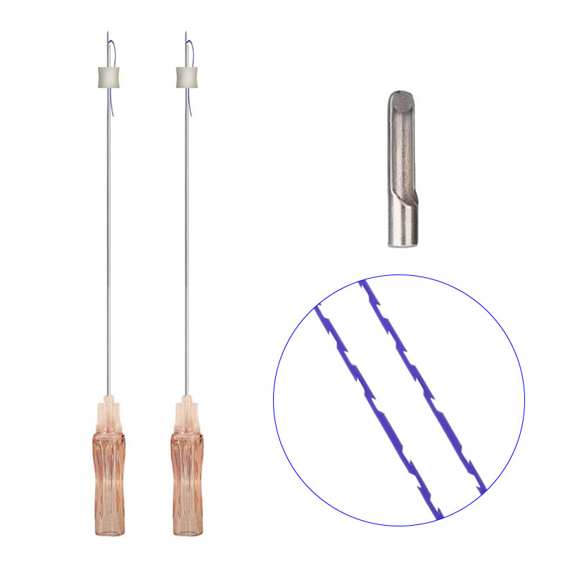 Hot sell innovative face lifting pdo molding cog thread with cannula