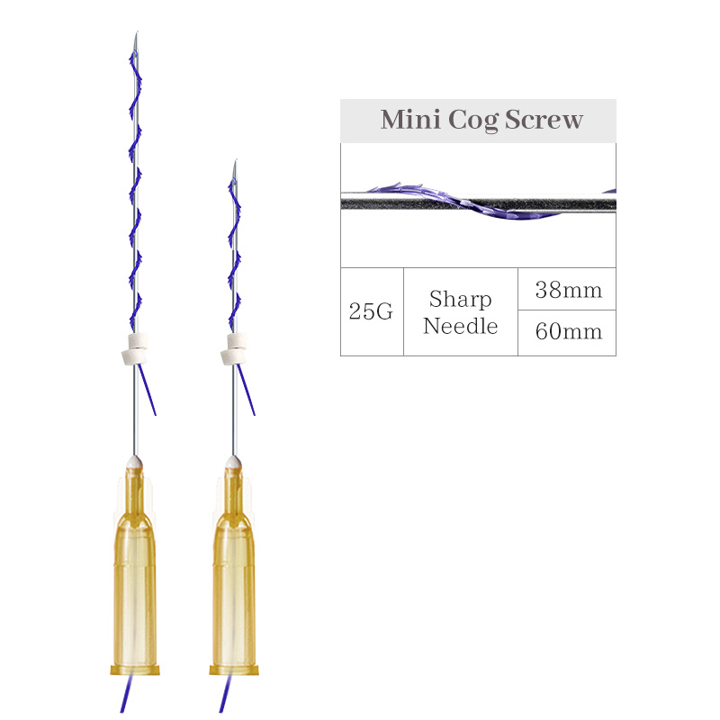 10 pieces factory provide good price fine facial rejuvenation thread lift pdo mini cog screw
