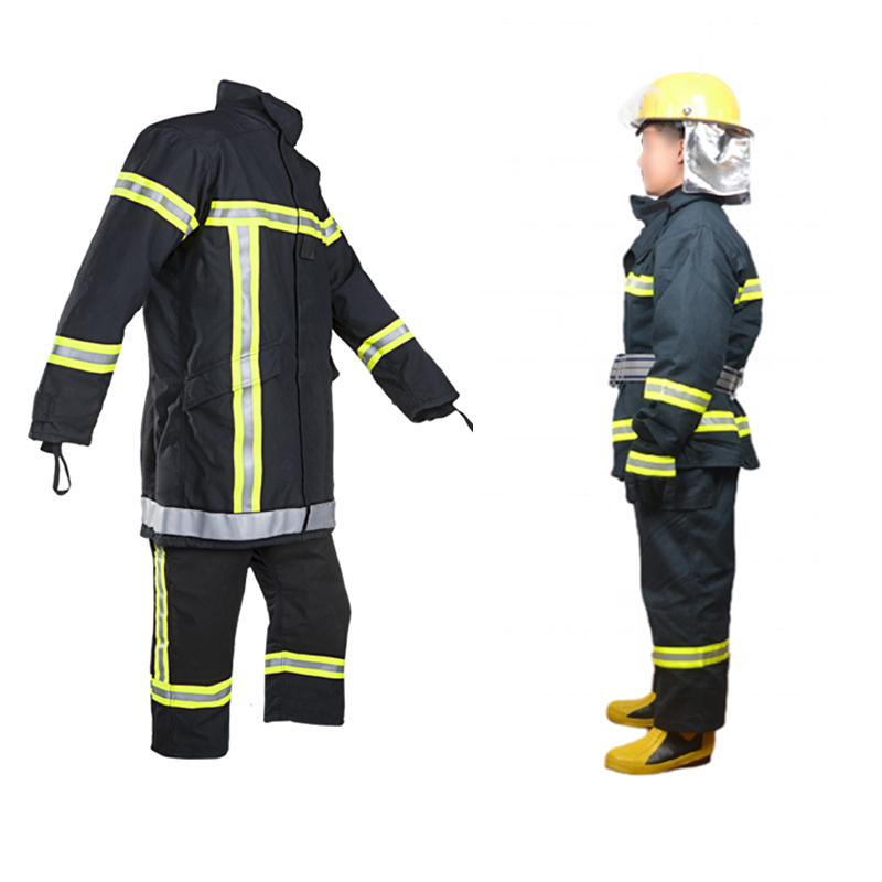 4 Layers Firefighter Uniform