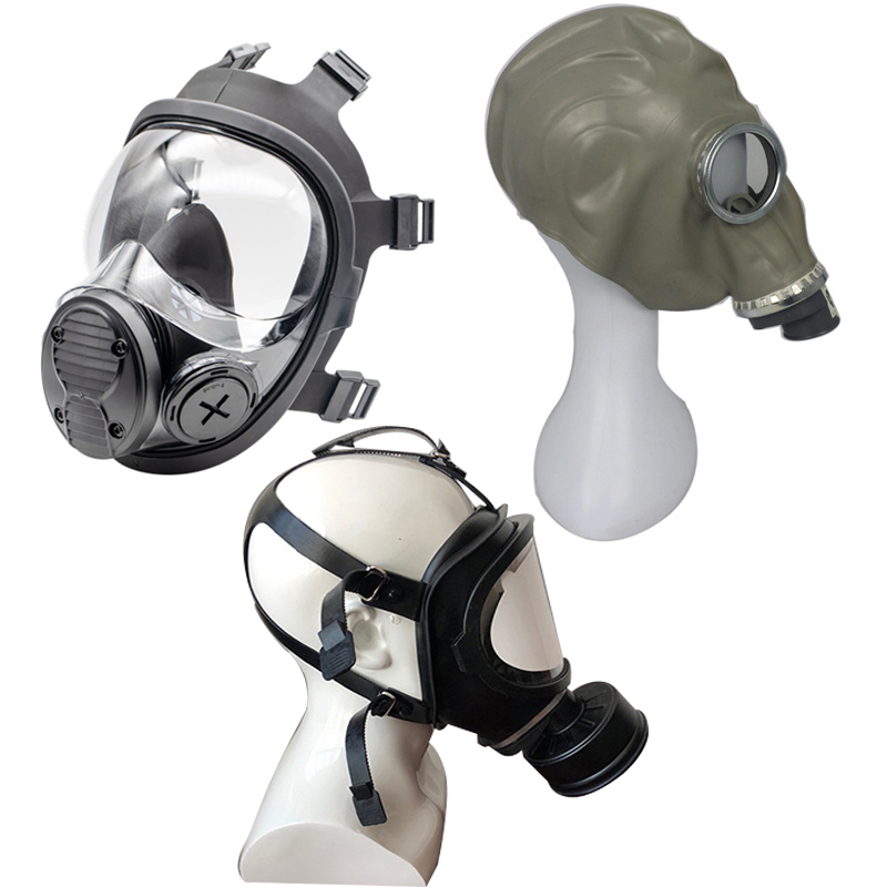 Firefighting filter gas mask