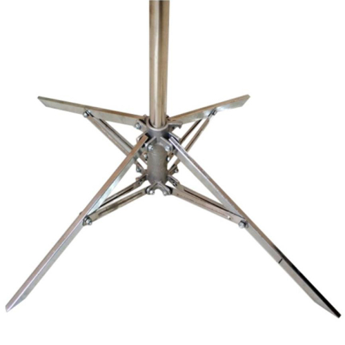 Warning sign rod / tube