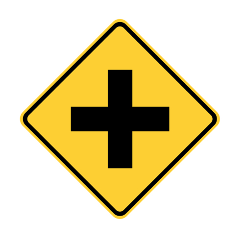 Warning sign board/caution stand