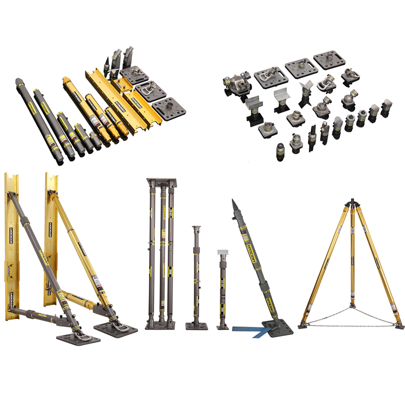 Firefighting rescue support and stabilization kit