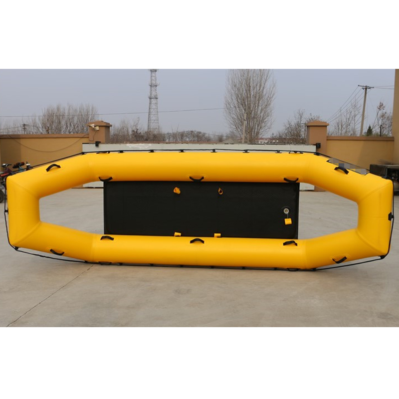 Fire rescue inflatable hovercraft