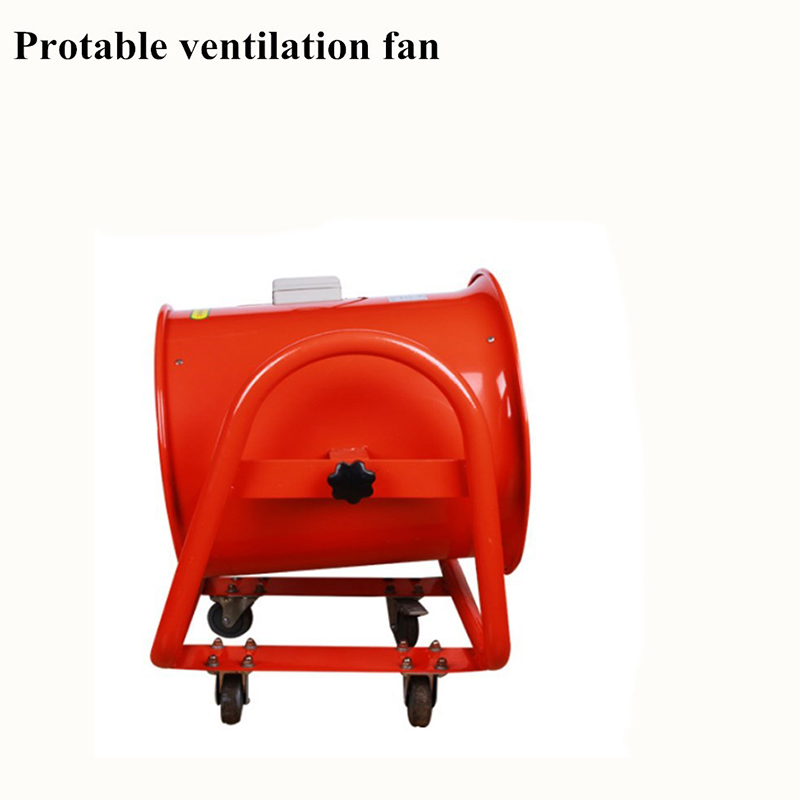 Portable firefighting smoke ejector