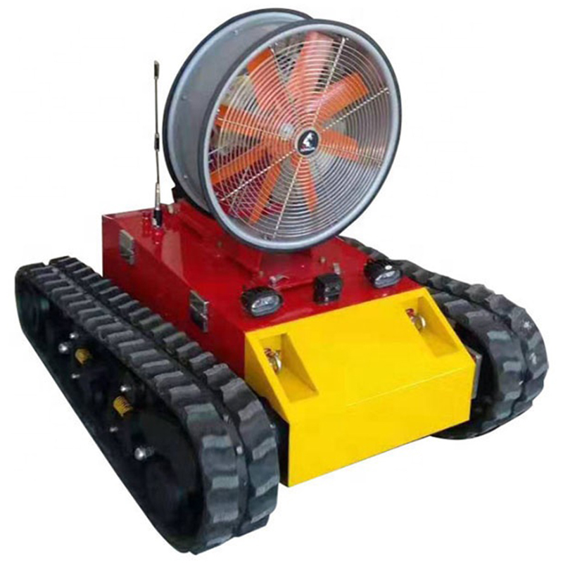 Firefighting smoke exhaust robot