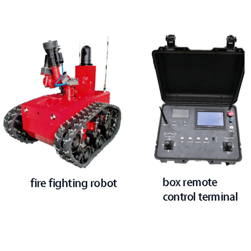 Firefighting smoke exhaust robot