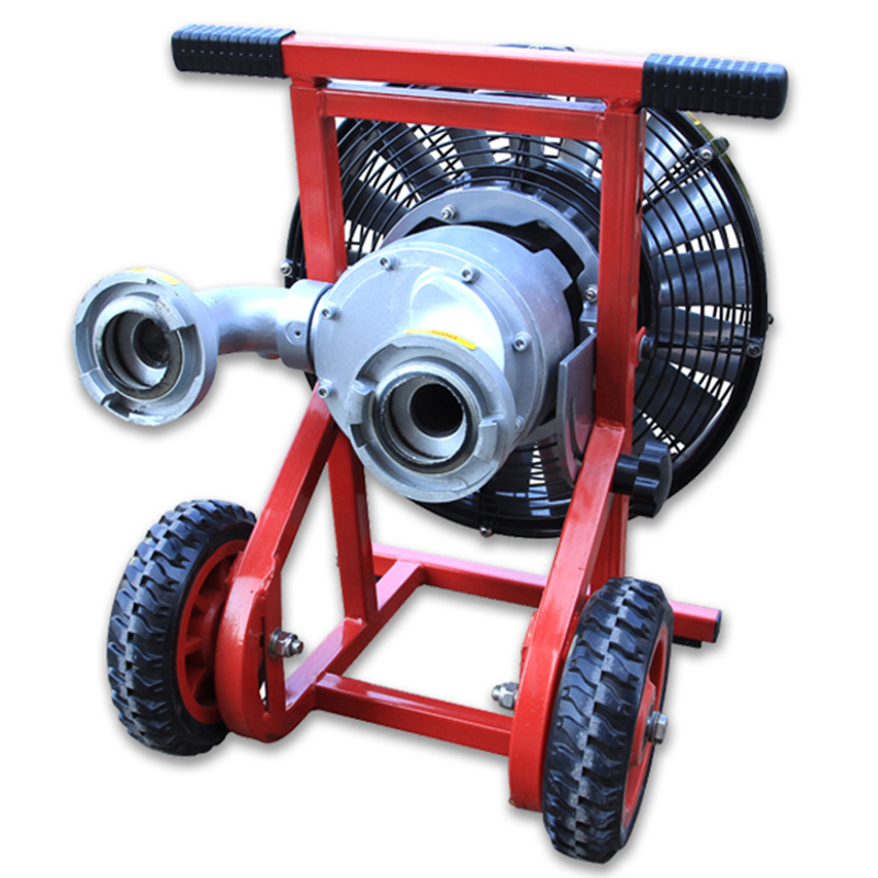 Water power firefighting smoke ejector