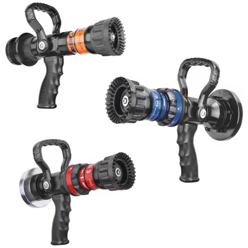 Multifunctional recoilless firefighting water gun water nozzle