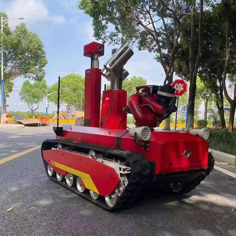 Explosion-proof firefighting reconnaissance robot