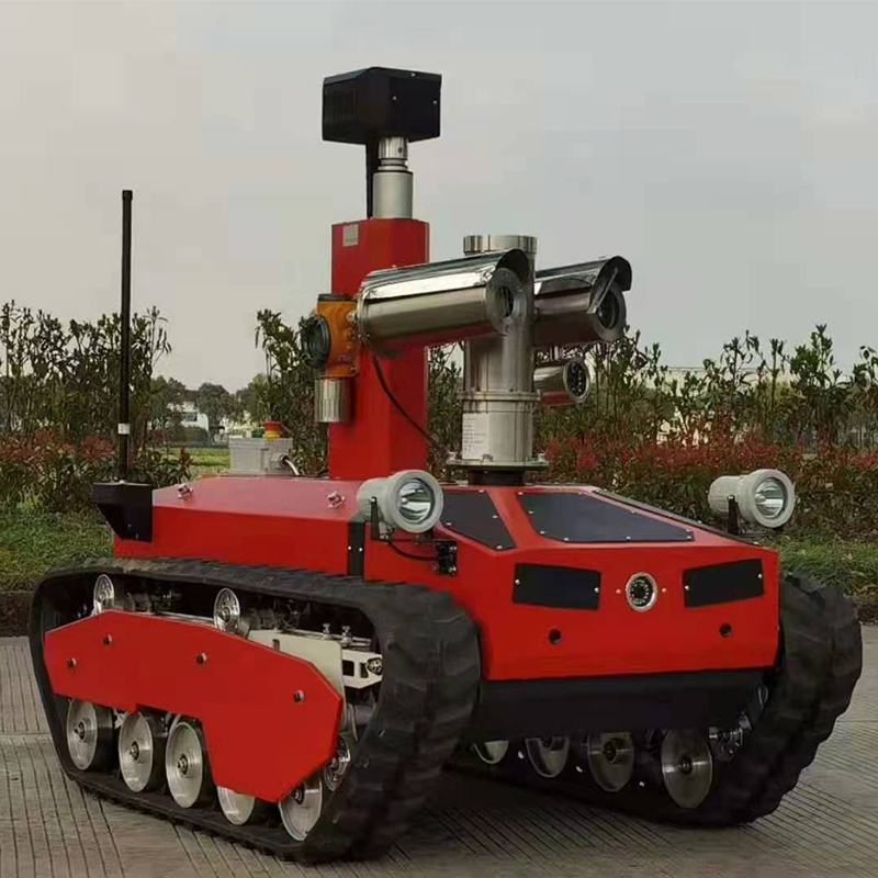 Explosion-proof firefighting reconnaissance robot