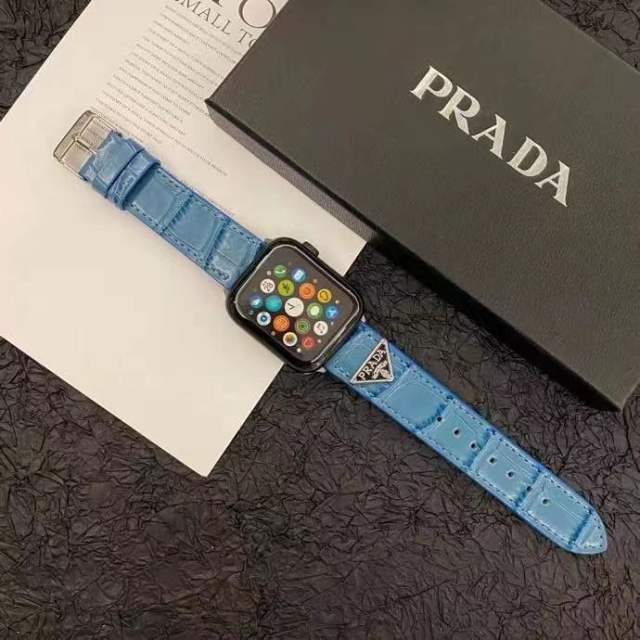 プラダ アップルウォッチバンド Prada Apple Watch専用バンド クロコダイル