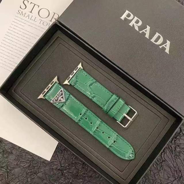 プラダ アップルウォッチバンド Prada Apple Watch専用バンド クロコダイル