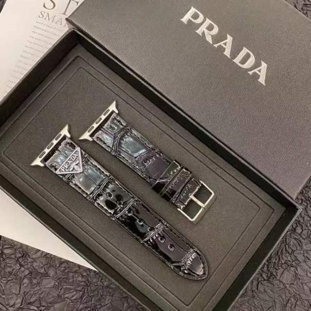 プラダ アップルウォッチバンド Prada Apple Watch専用バンド クロコダイル