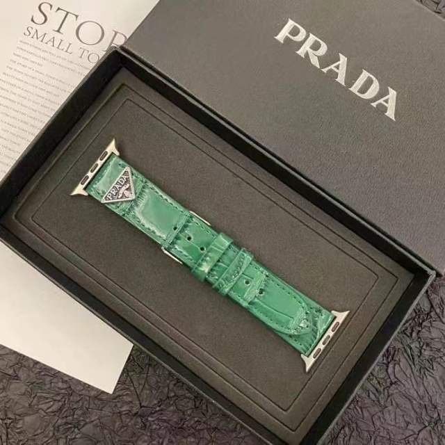 プラダ アップルウォッチバンド Prada Apple Watch専用バンド クロコダイル