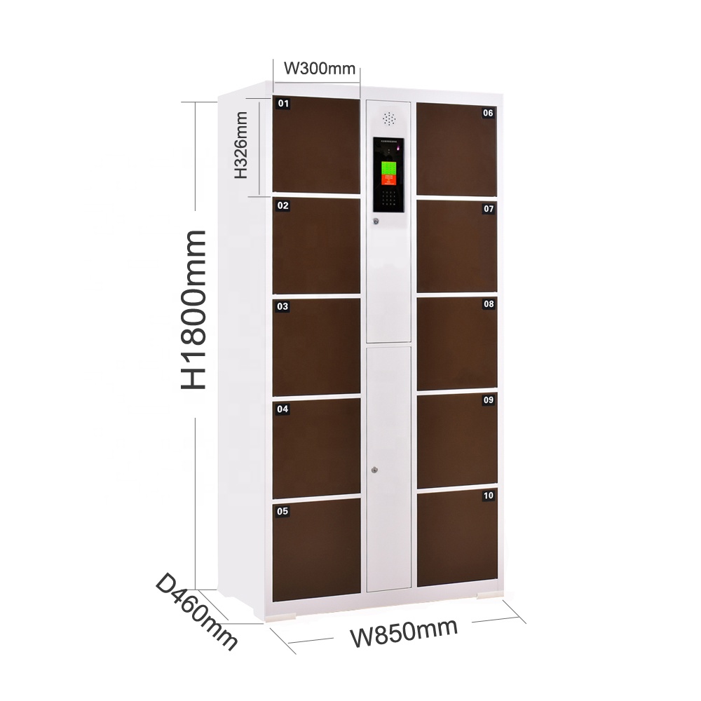 10 Face Recognition Electronic Lockers for Supermarkets and Shopping ...