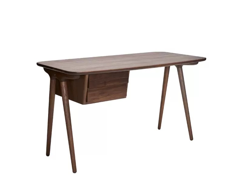 Neruda Desk Modern Minimalist Solid Wood Computer Desk Office Desk North American Home Study ...