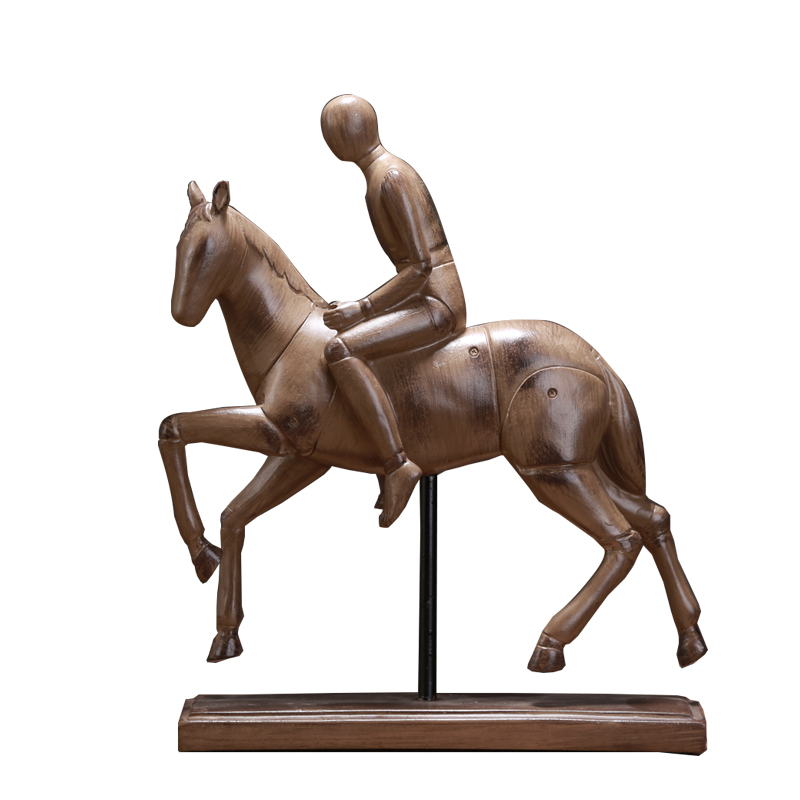 Crusader Knight Statue Silver Finishing Cold Cast Resin Statue