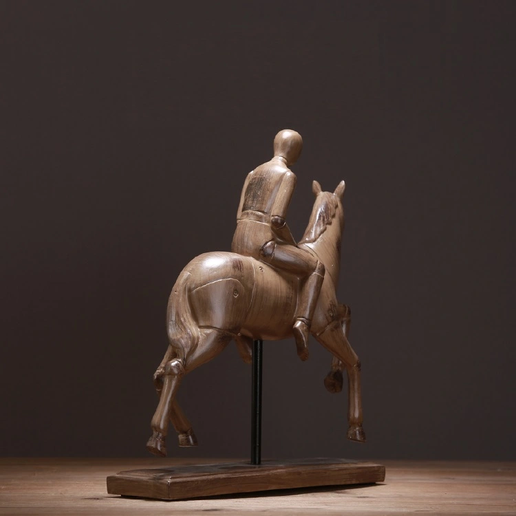 Crusader Knight Statue Silver Finishing Cold Cast Resin Statue
