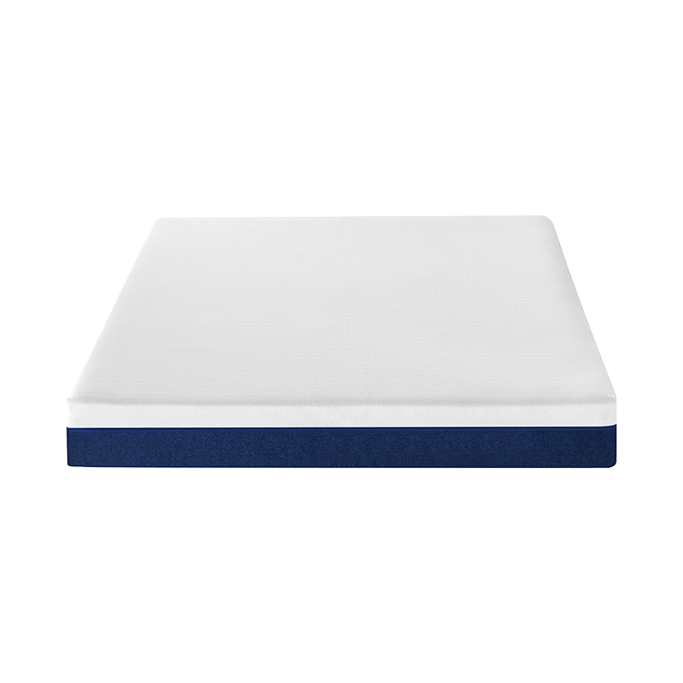 Blue memory foam roll pack compression spring mattress super soft latex ...