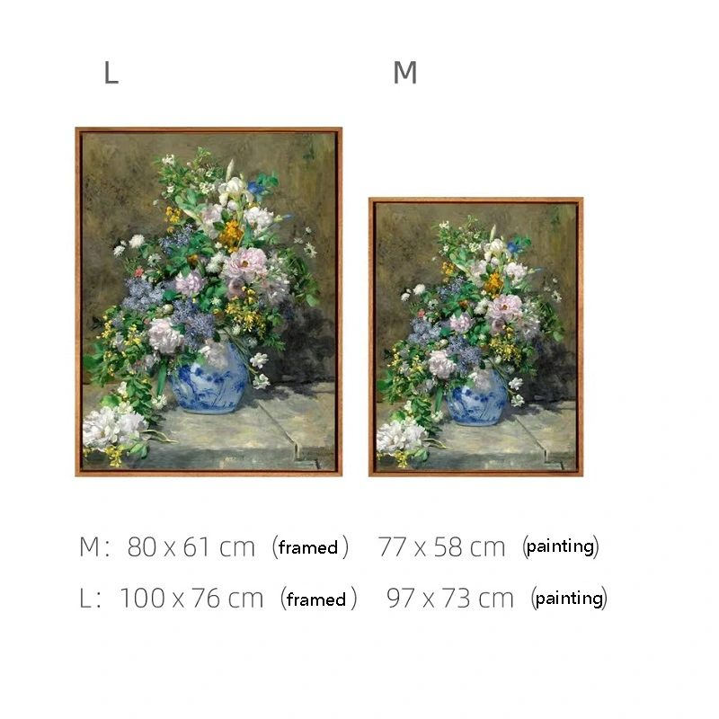 Pierre Auguste Renoir - Spring Bouquet Museum-level reproduction paintings