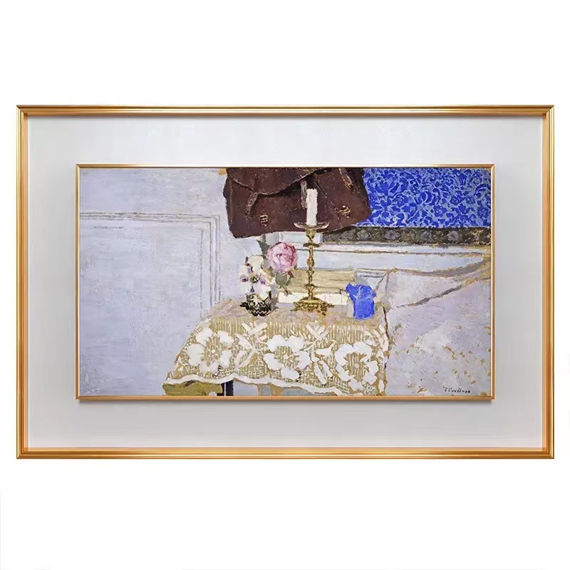 Vial - Still Life on Candlestick Museum-quality replica prints painting