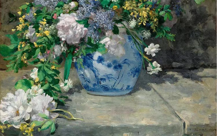 Pierre Auguste Renoir - Spring Bouquet Museum-level reproduction