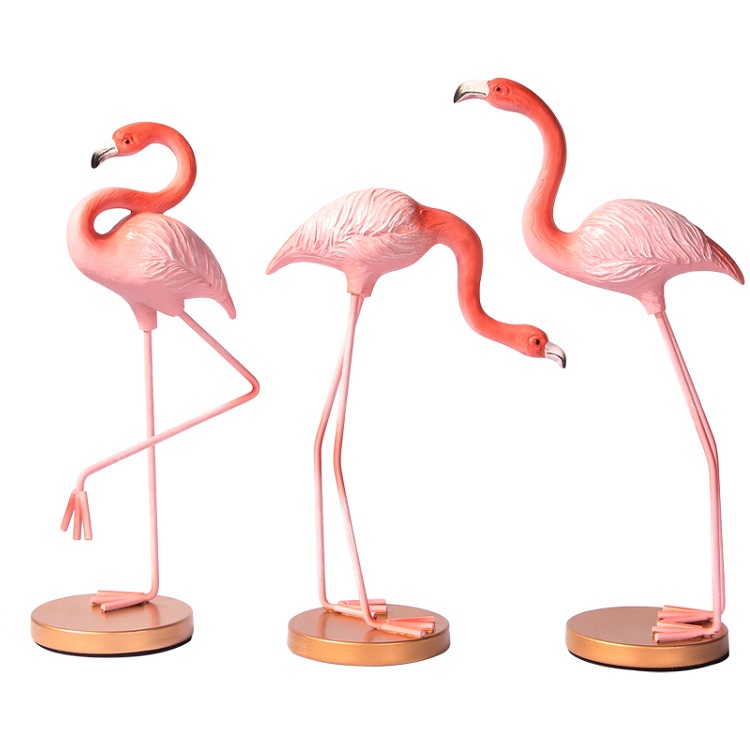 Savakoo Resin Flamingo art ornaments