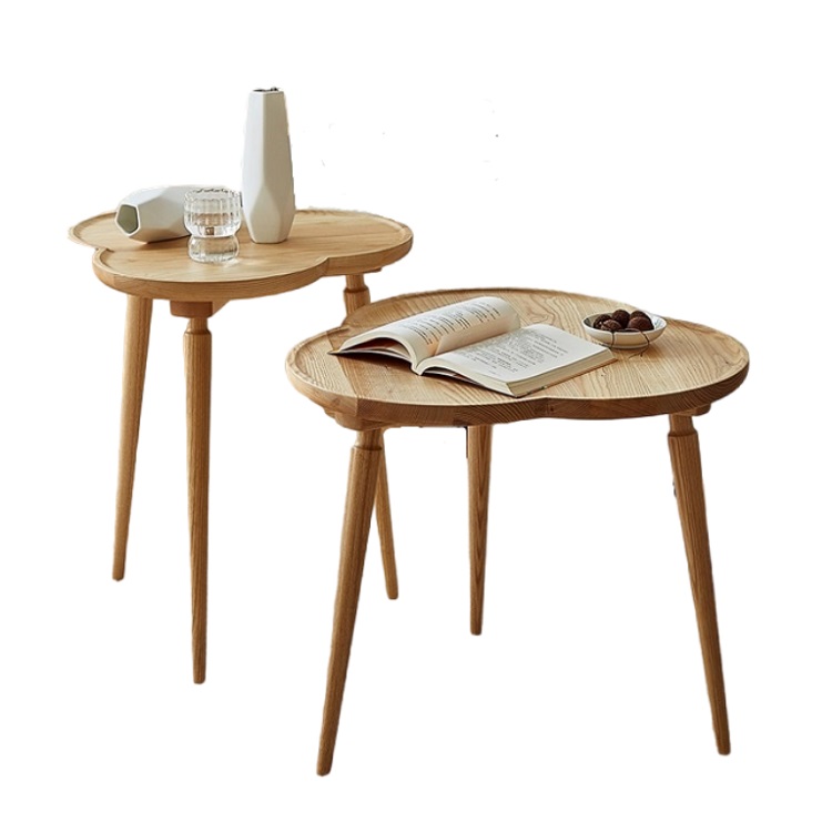 Ashwood coffee table cloud shape table