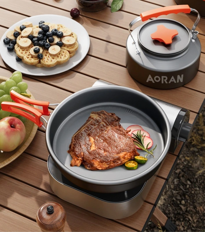 Portable outdoor cooker