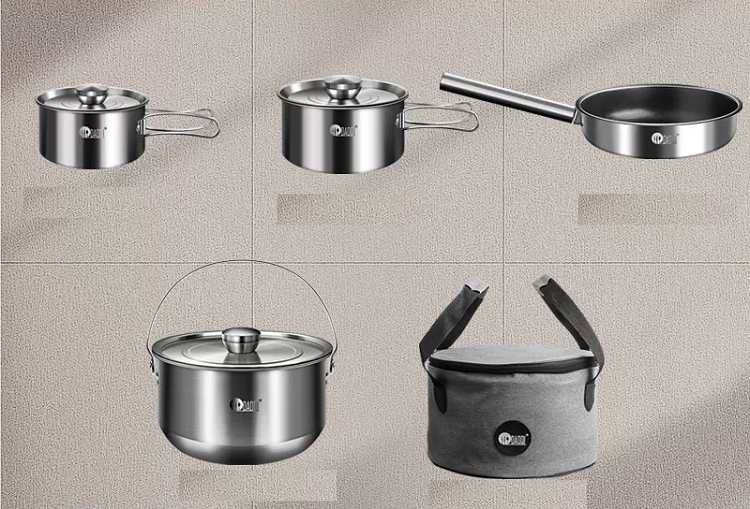 Stainless steel outdoor cooker