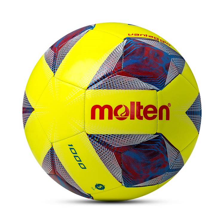 Bright yellow Training football