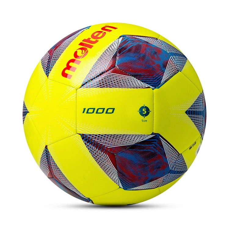 Bright yellow Training football