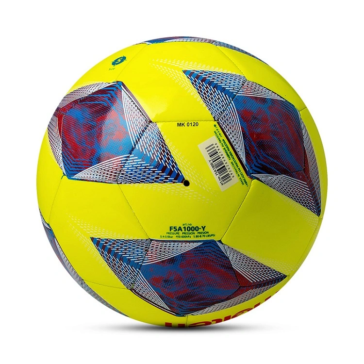 Bright yellow Training football