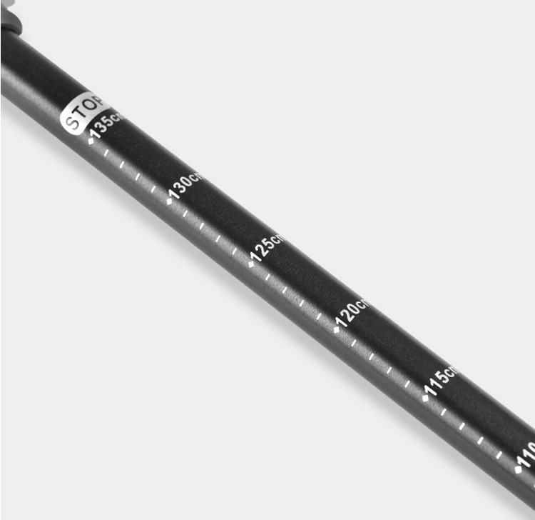 Three-section folding climbing stick
