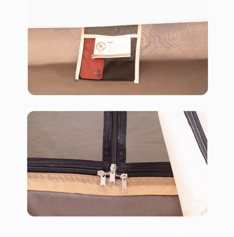 Portable folding single tent